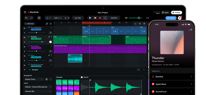 BandLab Pages | Easily Create Shareable Pages